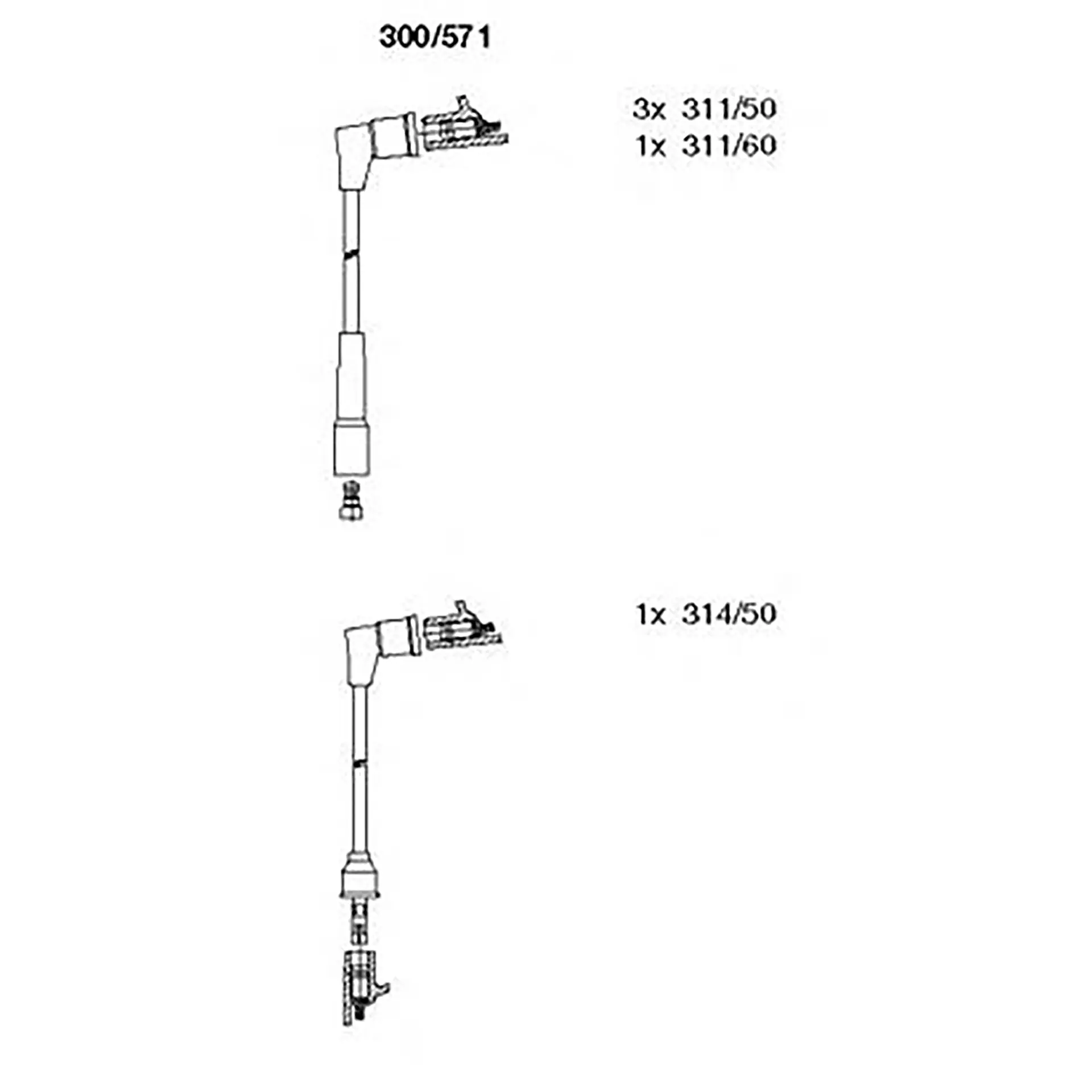 Ignition Cable Set | Maptun Parts
