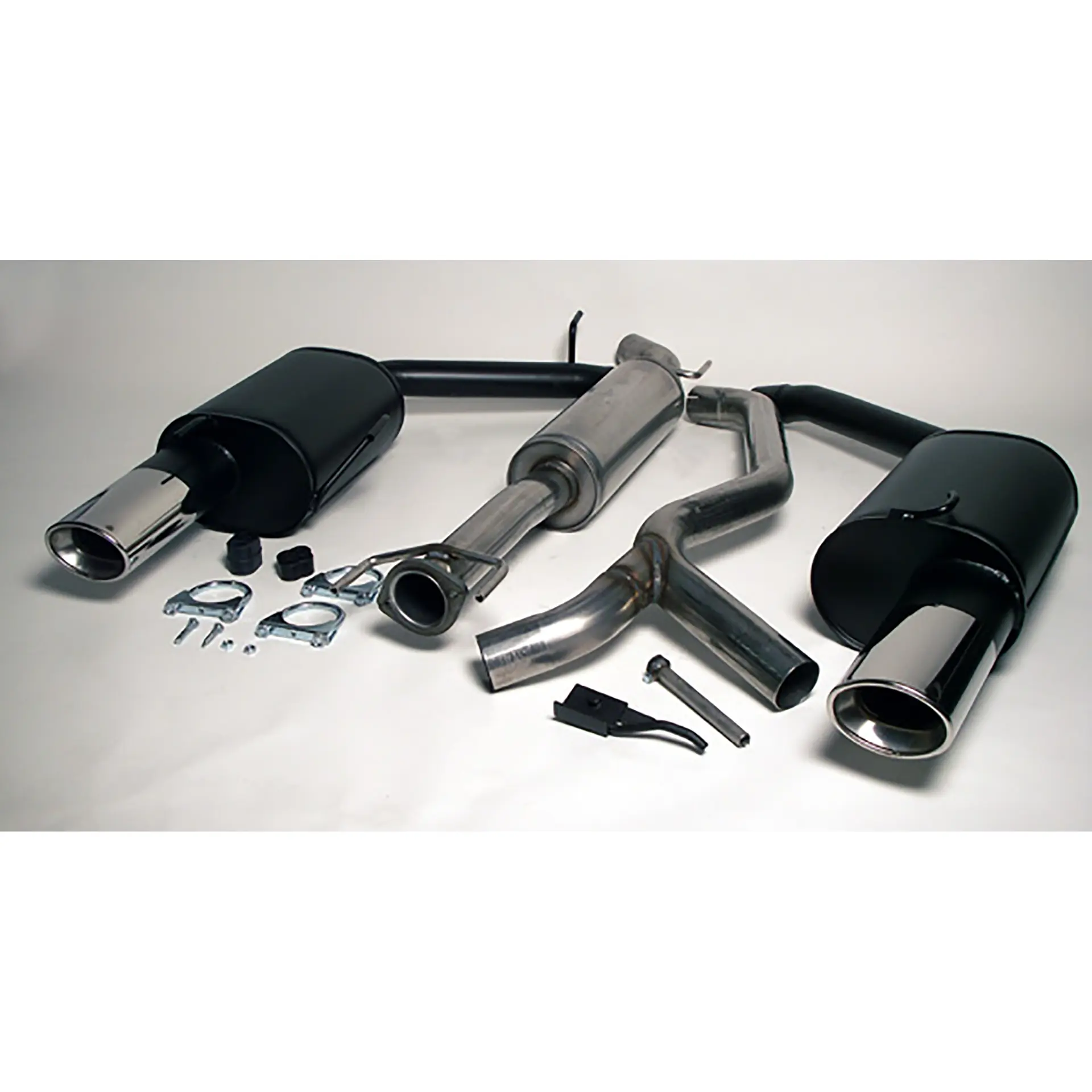 Maptun Auspuff, Halbsatz ab Kat., Twinpipe - 9-5 - MJ 98-01/Aero 00-03 ...