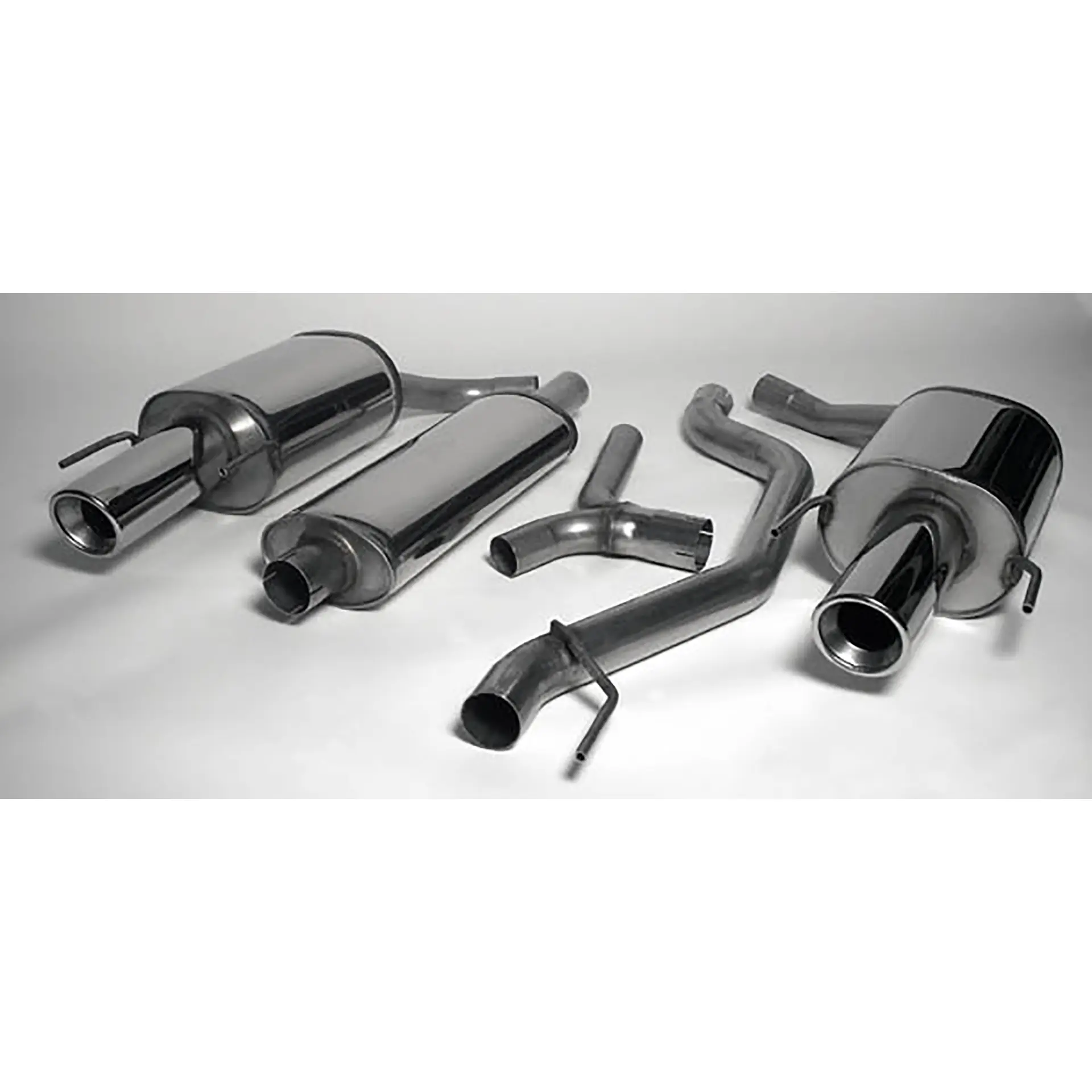 Maptun Ab-Kat.-Auspuffanlage, runde Endrohre - 9-3 II, 62l Tank ...