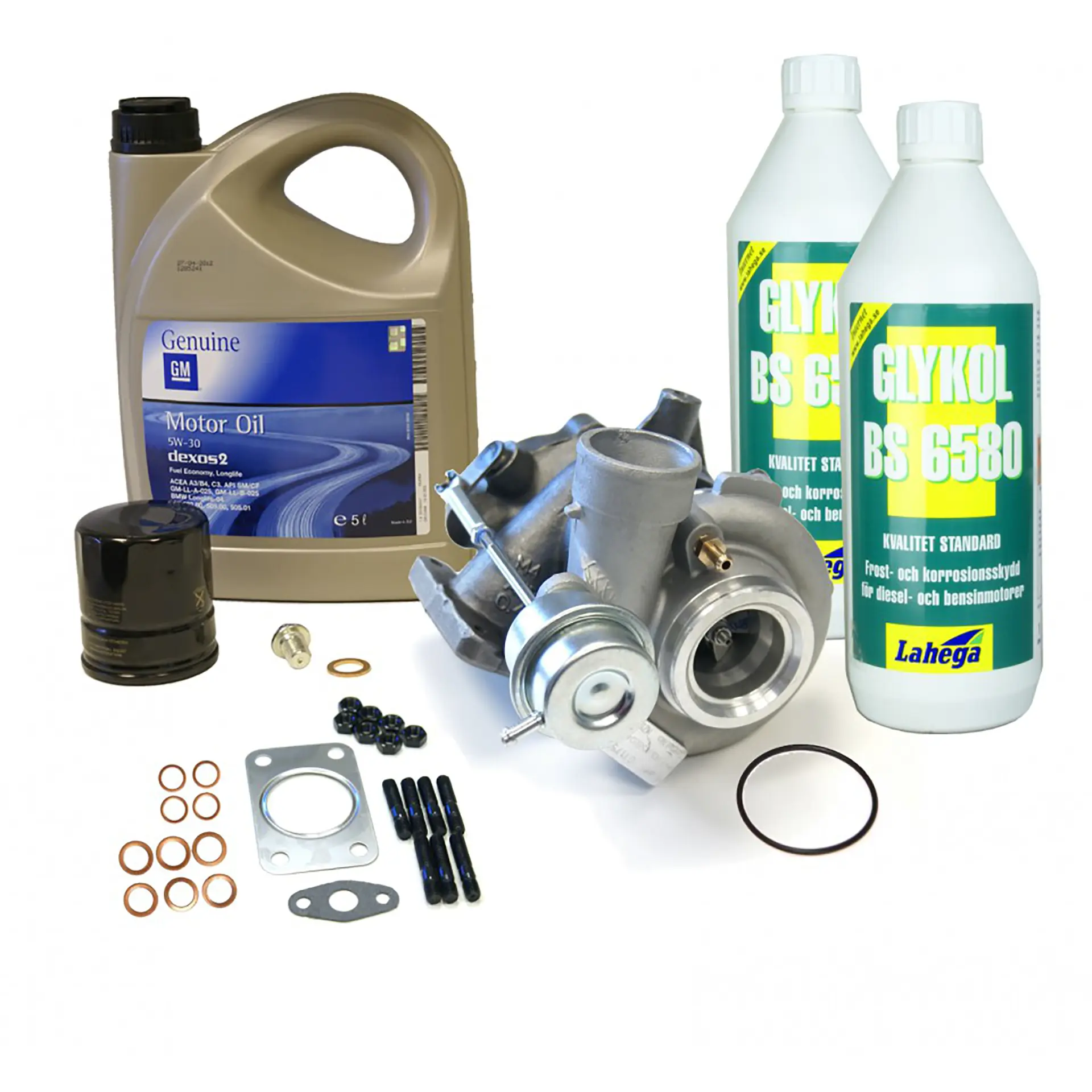 Turbo GT17, complete kit (Blue glycol) | Maptun Parts